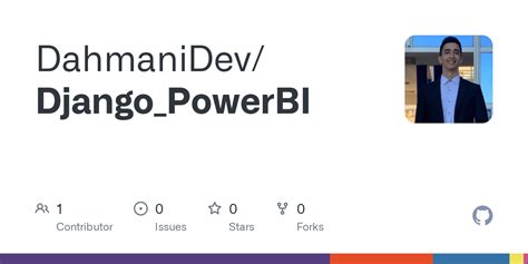 Github Dahmanidevdjangopowerbi