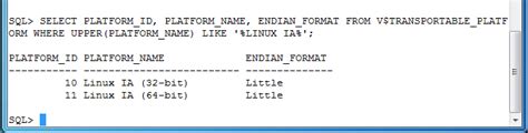 Transportable Database From Linux To Windows Oracledbwr