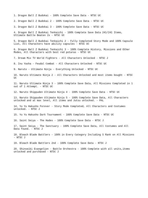 Pcsx2 Save File Collection Memory Card 4 Pdf