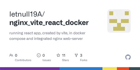 Github Letnull19a Nginx Vite React Docker Running React App Created By Vite In Docker