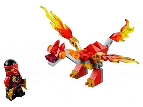LEGO Ninjago 30422 Мини дракон Кая | playzone.com.ua