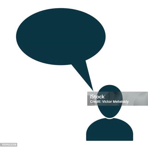흰색 바탕에 분리 기호를 얘기 하는 사람들 통신 아이콘 또는 기호 연설 거품와 텍스트를 위한 공간 인포 그래픽 요소입니다 Brand Name Online Messaging
