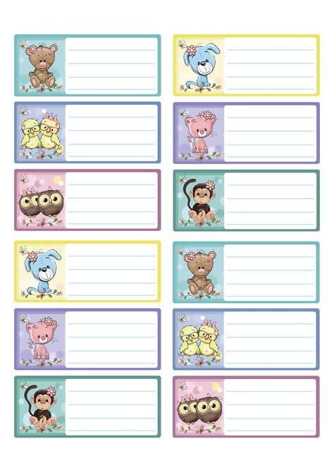 Етикет за тетрадка Kalendar365 Su