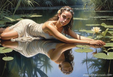 Rey In A Jungle Watercolor Stable Diffusion Online