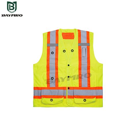 Csa Z96 09 Class 2 Level 2 Safety Vest Baymro Safety China Start