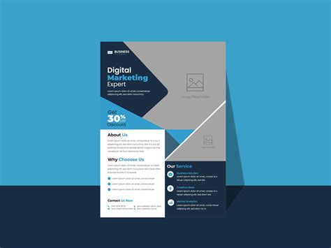 Business Flyer Design Template Print Ready 72981096 Vector Art At Vecteezy
