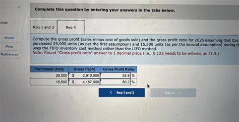 Solved And Uses The FIFO Inventory Cost Method Rather Than Chegg Com