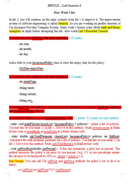 Solved Dpit121 Lab Exercise 1 Due Week 2 Lab The Scenario