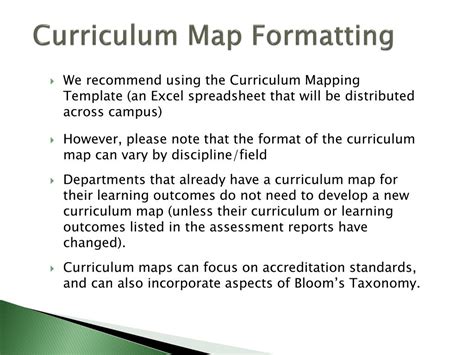 PPT Curriculum Mapping 101 PowerPoint Presentation Free Download ID 2693409