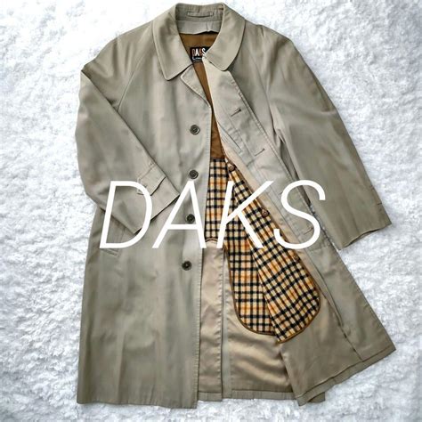 ダックス ステンカラーコート 90a4 ライナー ベージュ Daks メルカリ