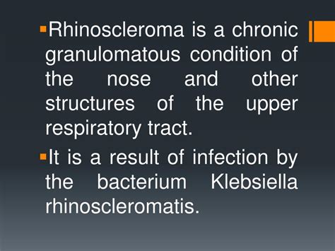 Ppt Chronic Granulomatous Conditions Of Nose Powerpoint Presentation