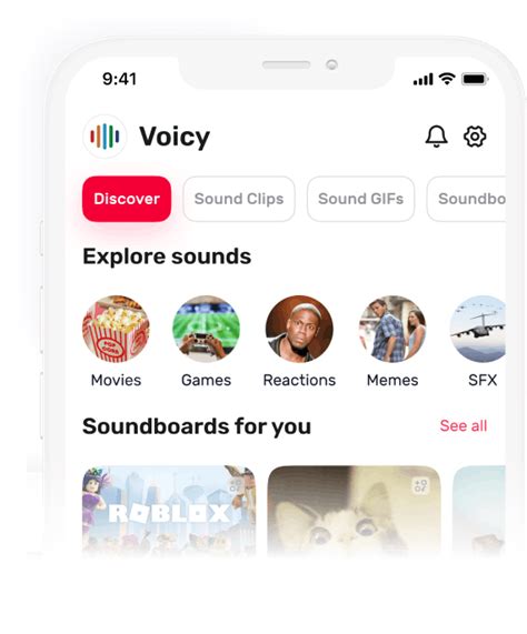 Soundboard App Voicy