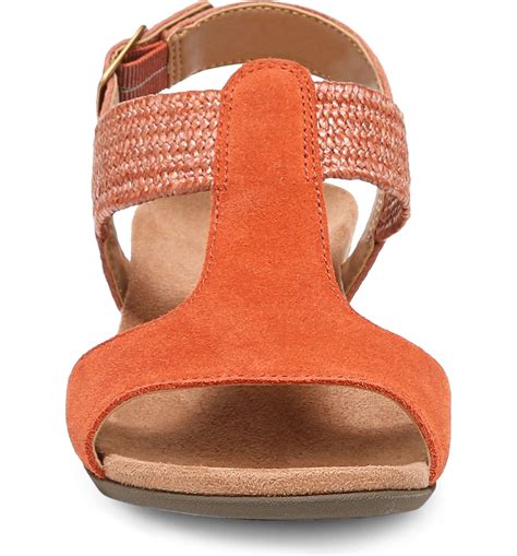 Vionic Kaytie T Strap Wedge Sandal Women Nordstrom