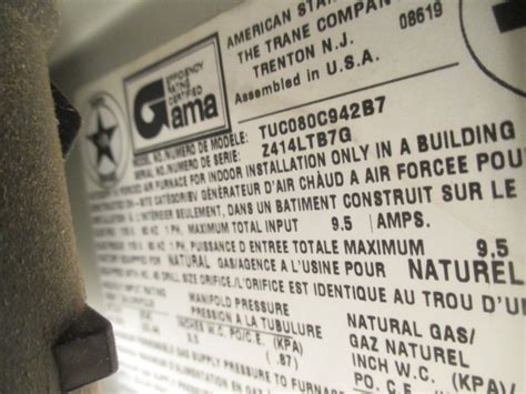 Trane Age Help Inspecting HVAC Systems InterNACHI Forum