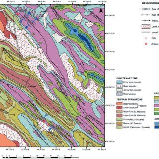 Geological Map Of Northern Iraq Illustrating The Main Tectonic Zones Download Scientific