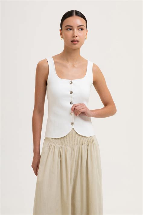 Cello Vest Knit Top Love And Bravery Cello Vest Knit Top Love And Bravery