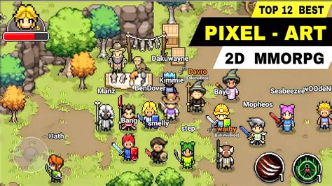 Top 12 Best Pixel Art Mmorpg Games Android And Ios Best 2d Mmorpg Pixel