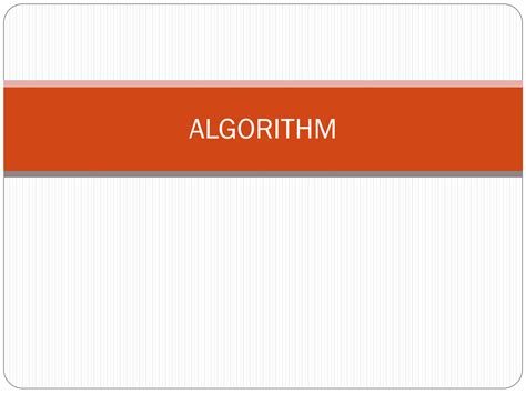 Solution Meaning Of Algorithm Studypool