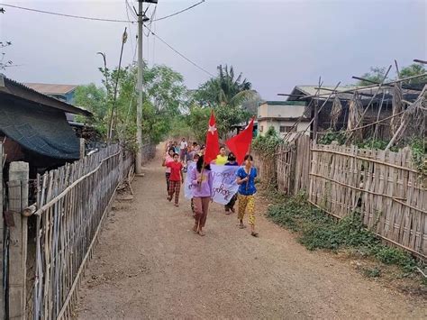 Khit Thit Media On Twitter ယင်းမာပင်မြို့နယ် မြောက်ခြမ်း သပိတ်အင်အားစုများက စစ်အာဏာရှင် တော်လ