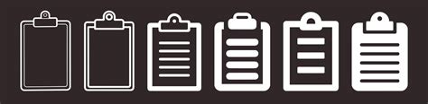 Premium Vector Check List Vector Icon Checklist On The Clipboard Line Icon With Checkmarks