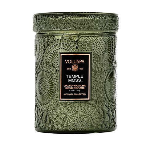 Voluspa Temple Moss Small Jar Candle At Renatas Organic Skincare