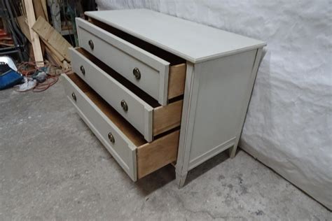 Gustavian Style 3 Drawer Chest Of Drawers For Sale At 1stdibs