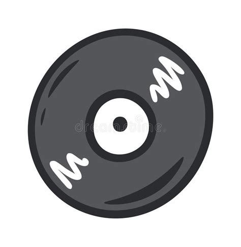 Vinyl Disk Street Art Stock Vector Illustration Of Music 275428576
