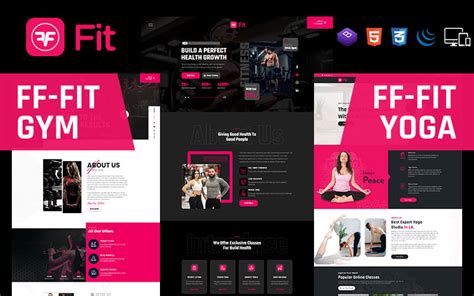 Ff Fit Fitness Html5 Css And Js Responsive