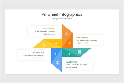 Pinwheel Infographics Powerpoint Template Nulivo Market