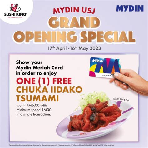 Sushi King Mydin Usj Opening Promotion Apr May