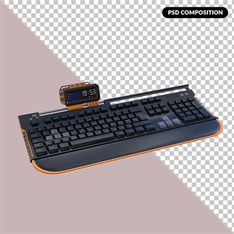 Premium Psd Gamers Assets 3d Rendering