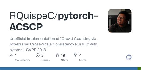 Github Rquispecpytorch Acscp Unofficial Implementation Of Crowd