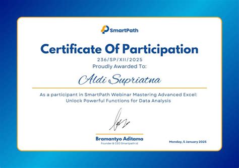 Dataanalytics Excel Continuouslearning Careergrowth Aldi Supriatna