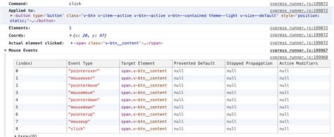 Cypress Click Doesnt Close Menu When It Clicks On A Button From Menu In Vue · Issue 9173