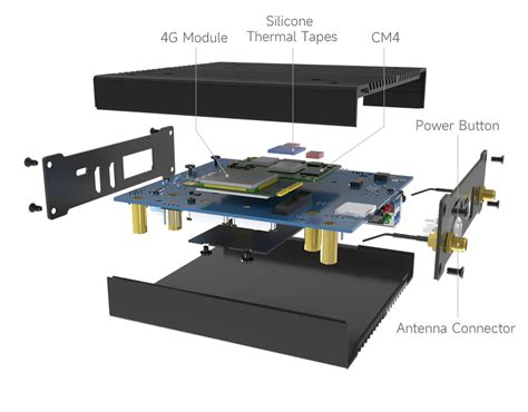 Raspberry Pi Compute Module 4 Nas Multi Functional Mini Computer 24678