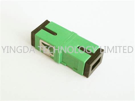 Fiber Optic Flange Adapter Sc Apc