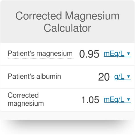 How To Calculate Corrected Calcium Nolarildouglar