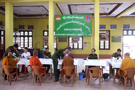 မြစ်ကြီးနားမြို့ပေါ်ရှိ သံဃာတော်များနှင့် သာသနာနွယ်ဝင်သီလရှင်များအား ကျန်းမာရေးစောင့်ရှောက်မ