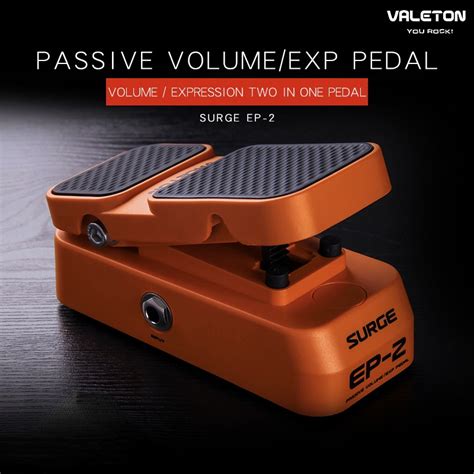 Valeton Ep 2 2 In 1 Function Volume Expression Control Pedal Mini