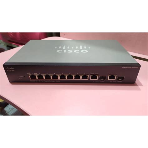 USED Cisco Small Business SG Port SRW K Managed Gigabit Ethernet Switch Shopee