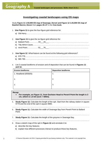 Lesson 7 Investigating Os Maps Teaching Resources
