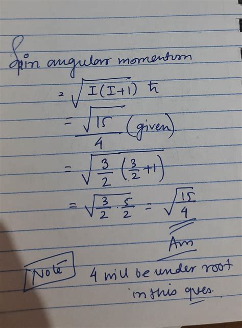 Angular Momentum Units