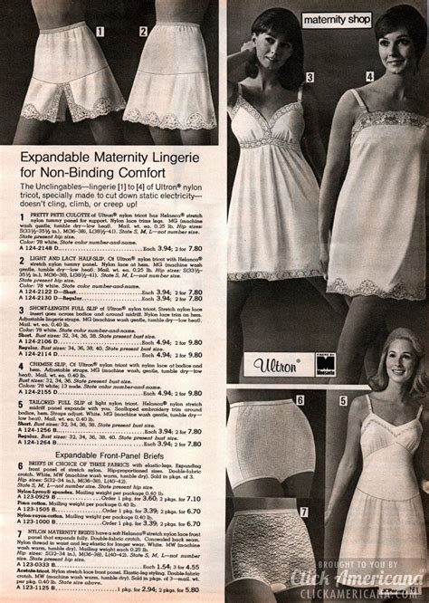 Swimsuits Sleepwear And 70s Lingerie From The 1973 Jc Penney Catalog