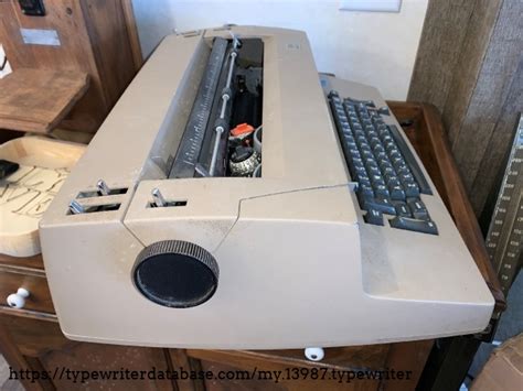 1976 IBM Selectric II On The Typewriter Database 1976 IBM Selectric II On The Typewriter Database