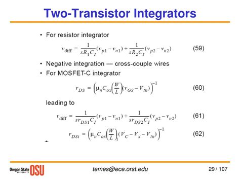 Ppt Cmos Active Filters Powerpoint Presentation Free Download Id