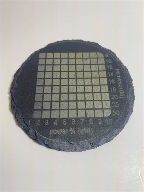 Laser Power Scale Test Pattern File For Lightburn Test Your Laser S Power And Speed Settings