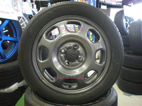 Suzuki純正スズキ純正 ハスラー純正スチールホイール【タイヤ】yokohamaヨコハマ Bluearth Ae01 カー用品