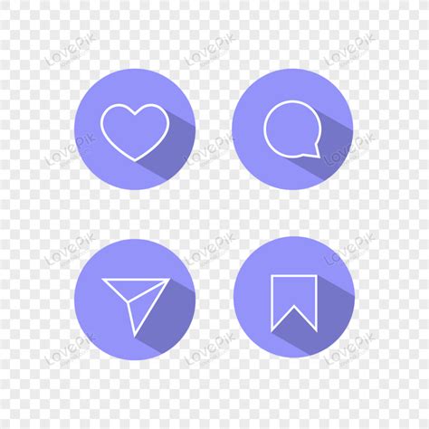 소셜 미디어 아이콘 벡터 Png 일러스트 무료 다운로드 Lovepik