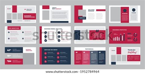 비즈니스 프레젠테이션 브로셔 안내서 디자인 또는 스톡 벡터로열티 프리 1952784964 Shutterstock