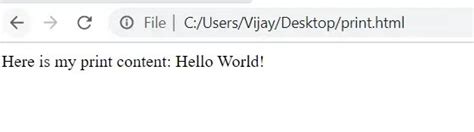 How To Implement Print Functionality Efficiently In Javascript The